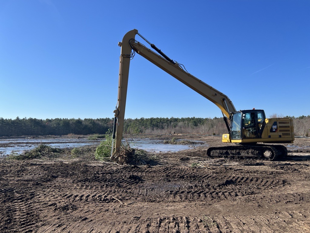 Construction of Mattapoisett Bogs wetland restoration underway ...